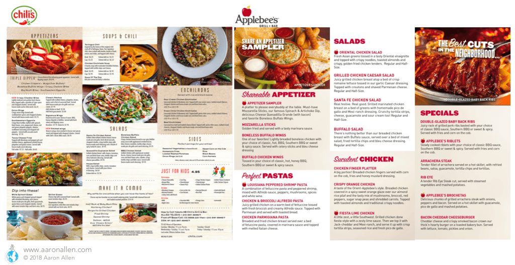 The Menu Strategy That is Working: Menu Simplification